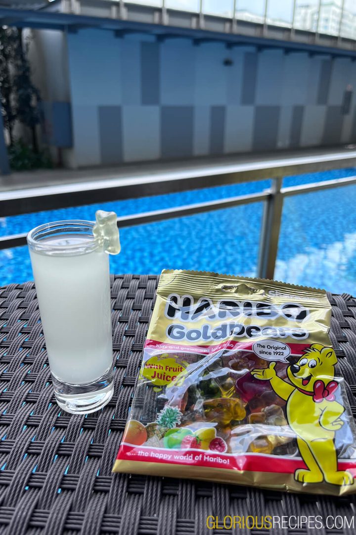 White Gummy Bear Shot Recipe (Really Easy!)